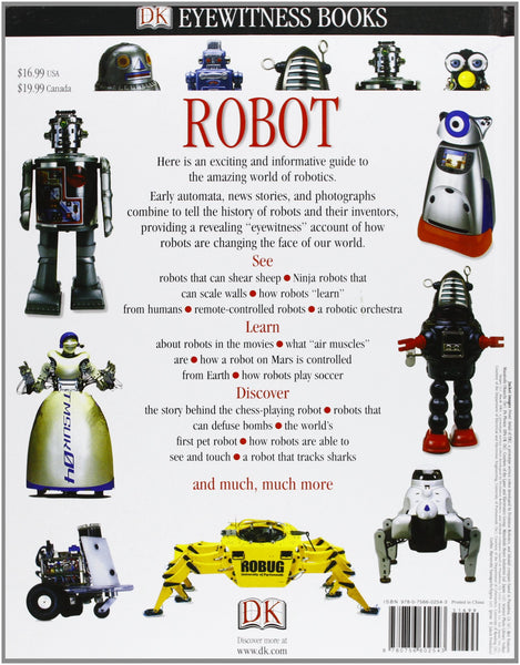 DK Eyewitness Books - Robot – CreativaShop